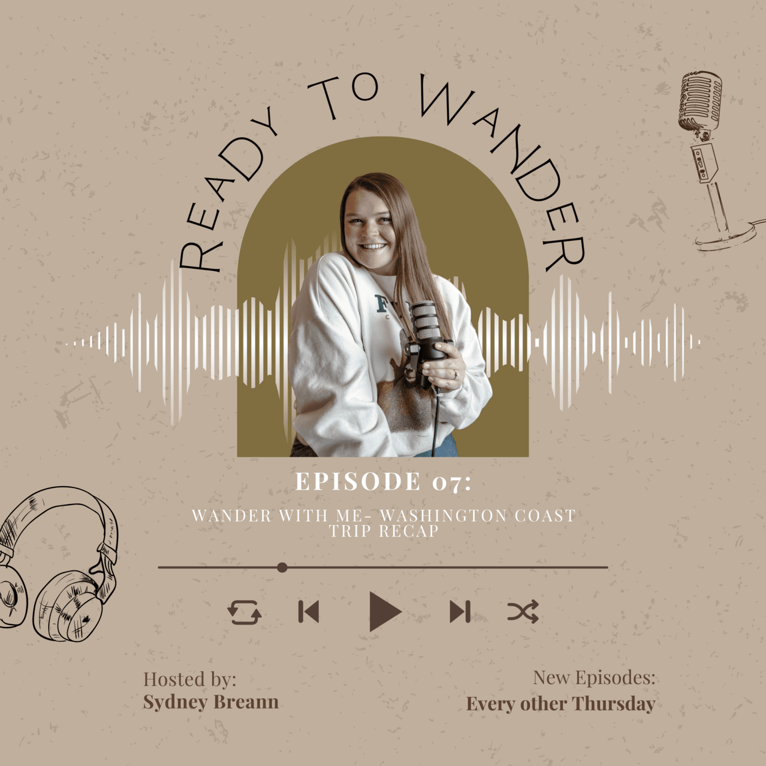 Ready To Wander Podcast EP7: Wander with Me -Washington Coast Trip ...