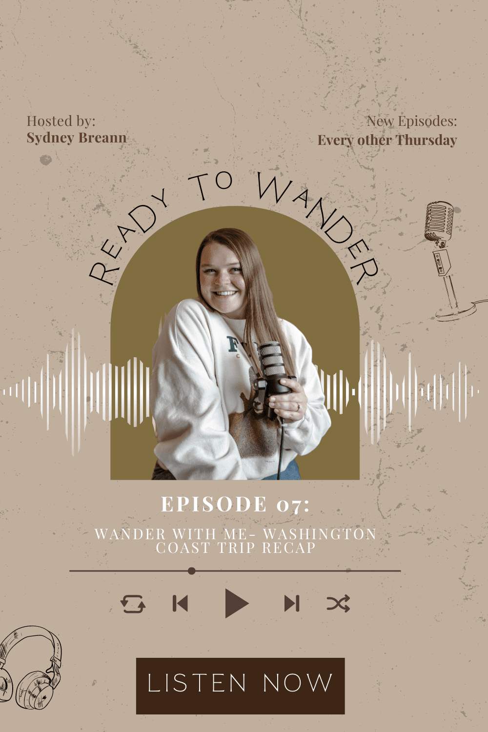Ready To Wander Podcast EP7: Wander with Me -Washington Coast Trip ...